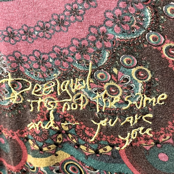 Desigual | Dresses | Desiguel Casual Knit Dress Mandela Pattern | Poshmark